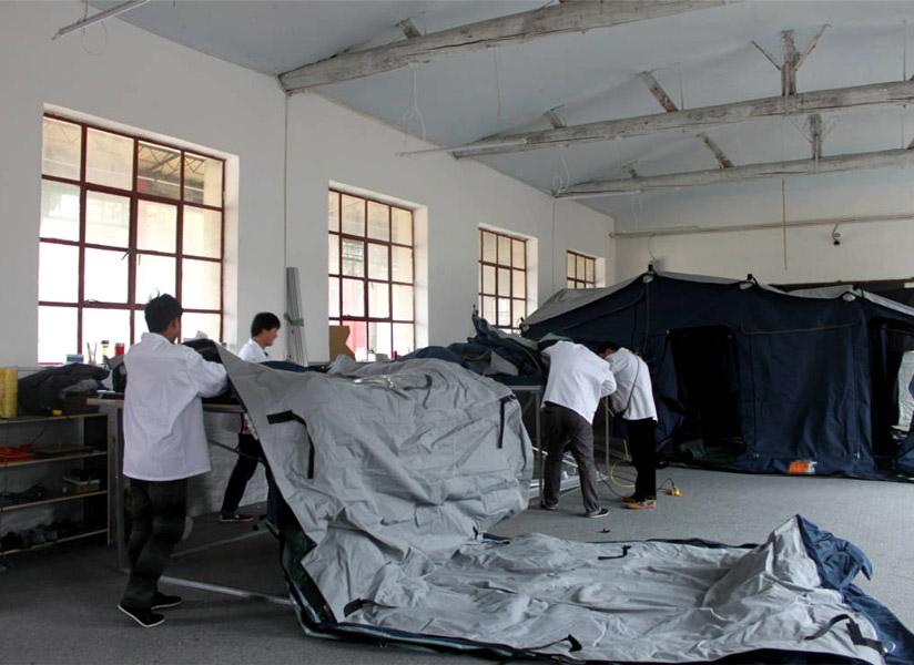 Cntrail design and manufacture ten in China. Our products are ranging from PolyCotton Tent